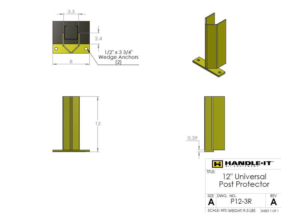 Post Protectors - Universal — Warehouse On Demand