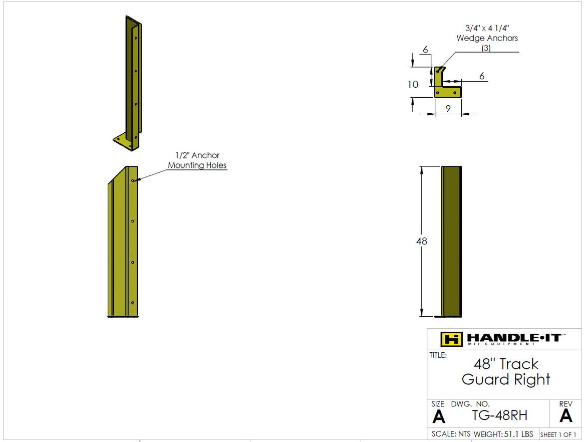 Track Guard - Overhead door — Warehouse On Demand